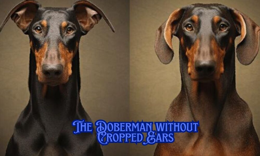 The Doberman without Cropped Ears: Natural Ears and All
