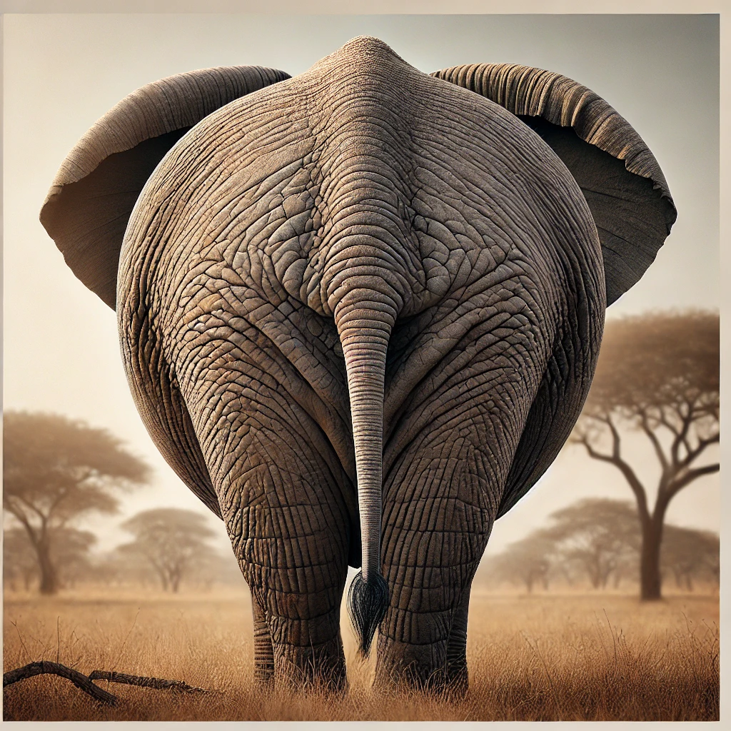 Elephant Butt: A Fascinating Look at Nature's Largest Rear